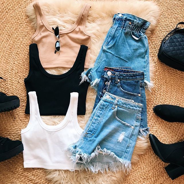LIKE 2 HAVE IT - bellexo - Thick Ribbed Crop Tanks RESTOCKED ? 30% off ...